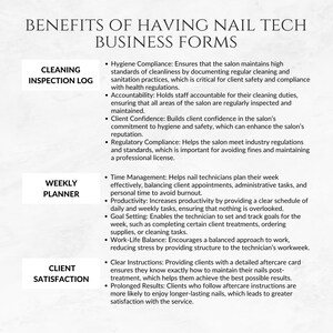 Nail Technician Forms Template Printable Client Consultation Form Nail ...