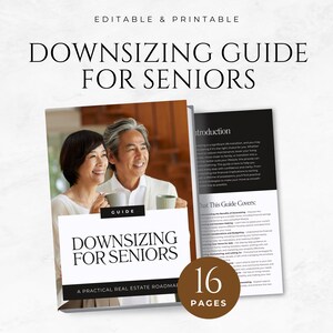 Downsizing Guide for Seniors Template Senior Living Tips Moving ...