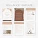 Yoga Book Template Digital Yoga Guide Printable Yoga Book Yoga Ebook ...