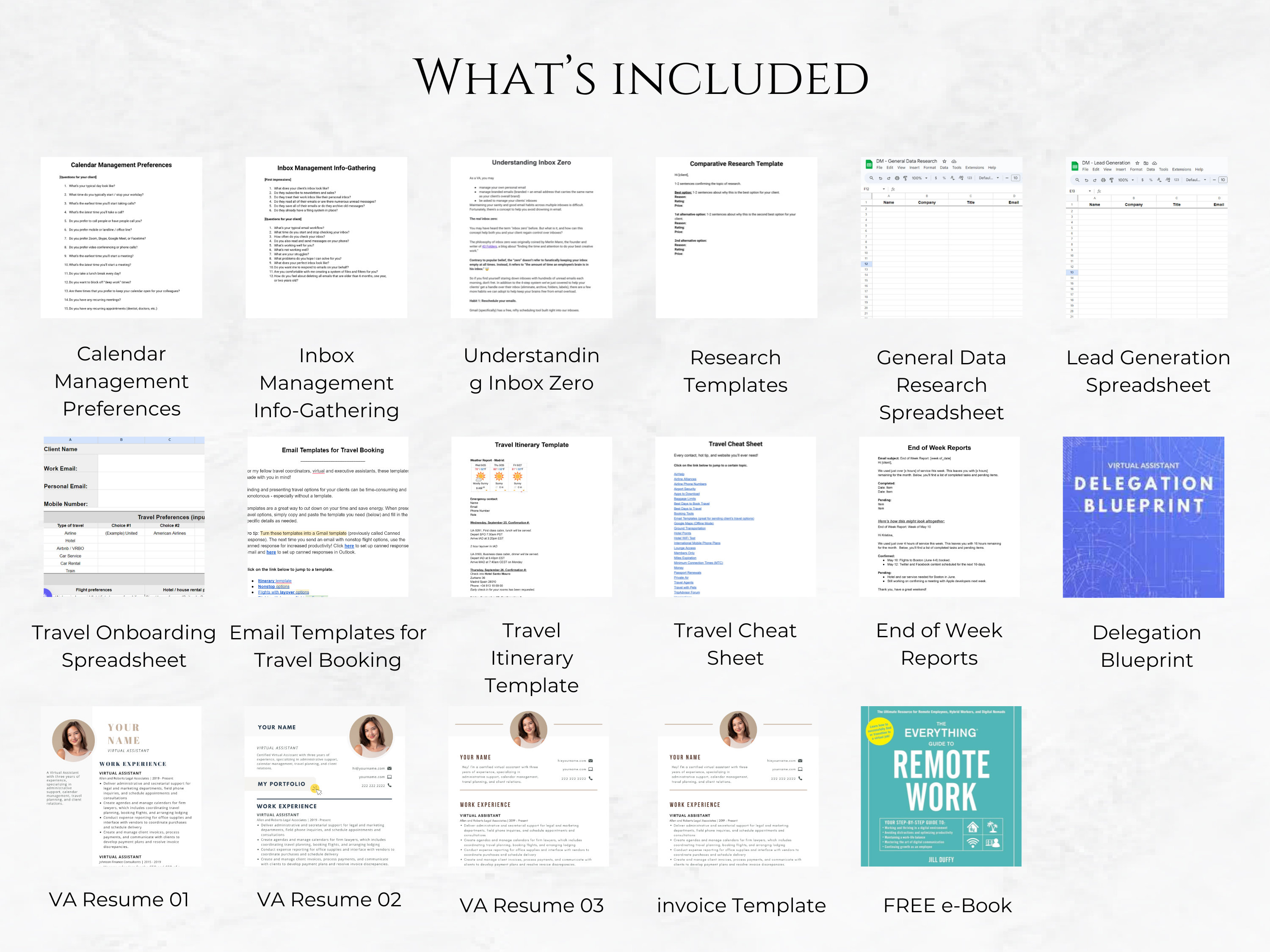 Virtual Assistant Starter Pack Virtual Assistant Checklists Virtual ...