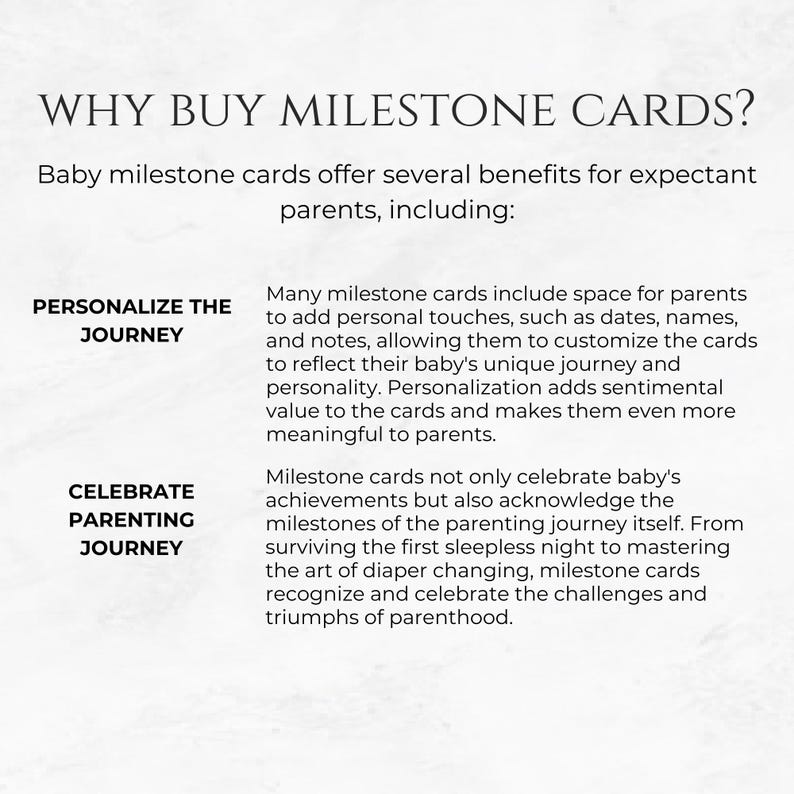 Baby Milestone Cards Editable Baby Milestone Digital Cards Birth ...
