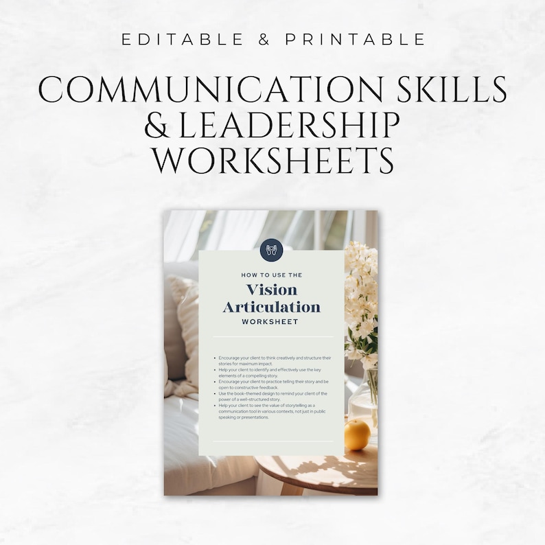 Communication Skills Worksheets Leadership Worksheets Printable ...