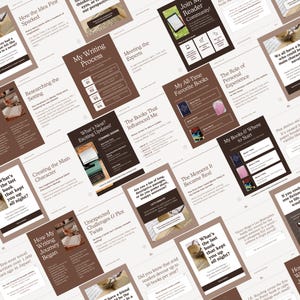 Author Instagram Posts Templates Book Marketing Writer Social Media ...
