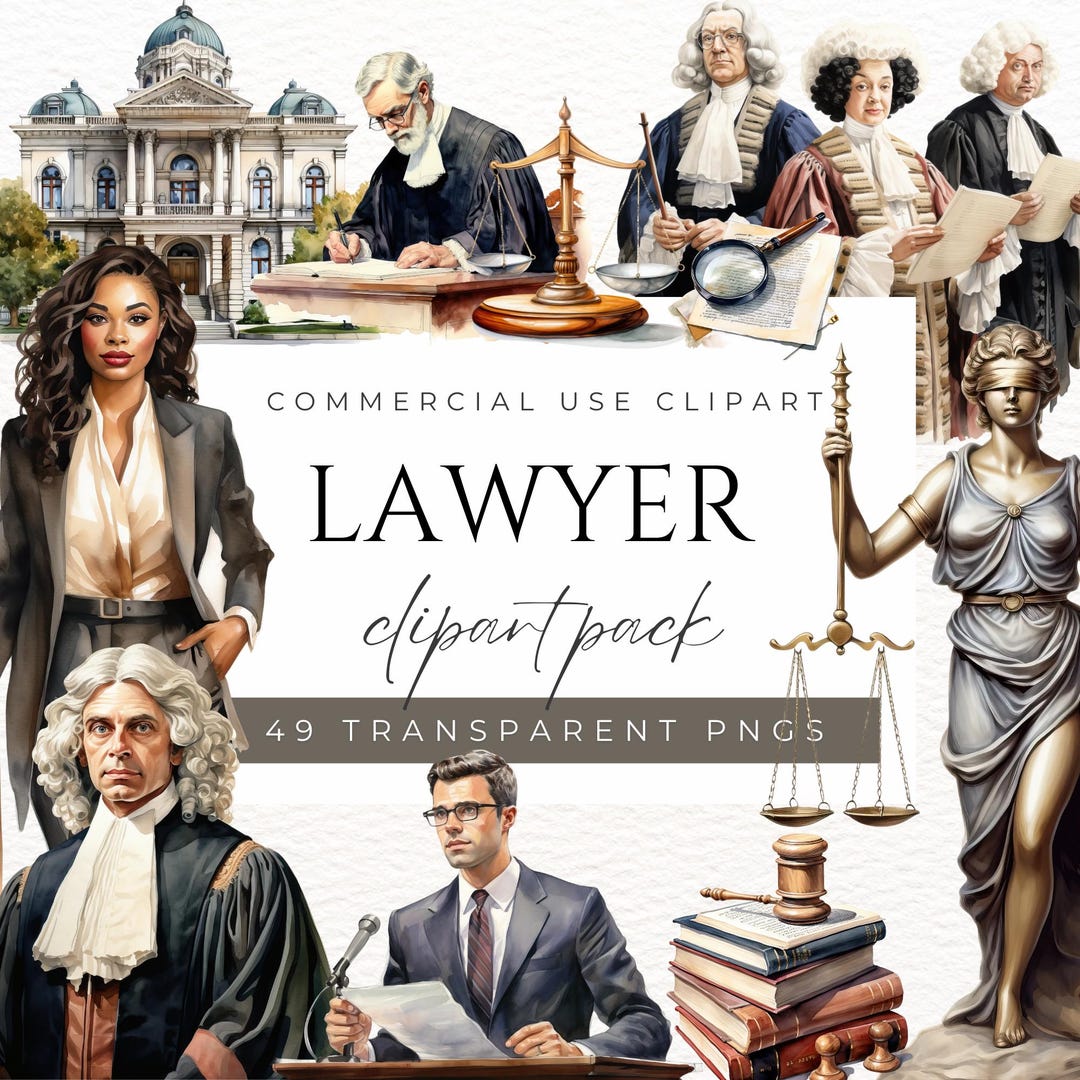 Lawyer Clipart Legal Graphics Attorney Clipart Lady Justice Legal Icons ...