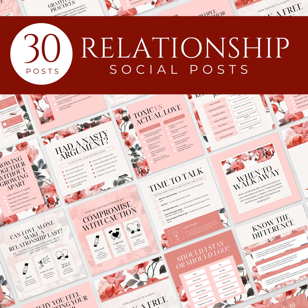 Relationship Coach Instagram Templates Relationship Guru Instagram ...