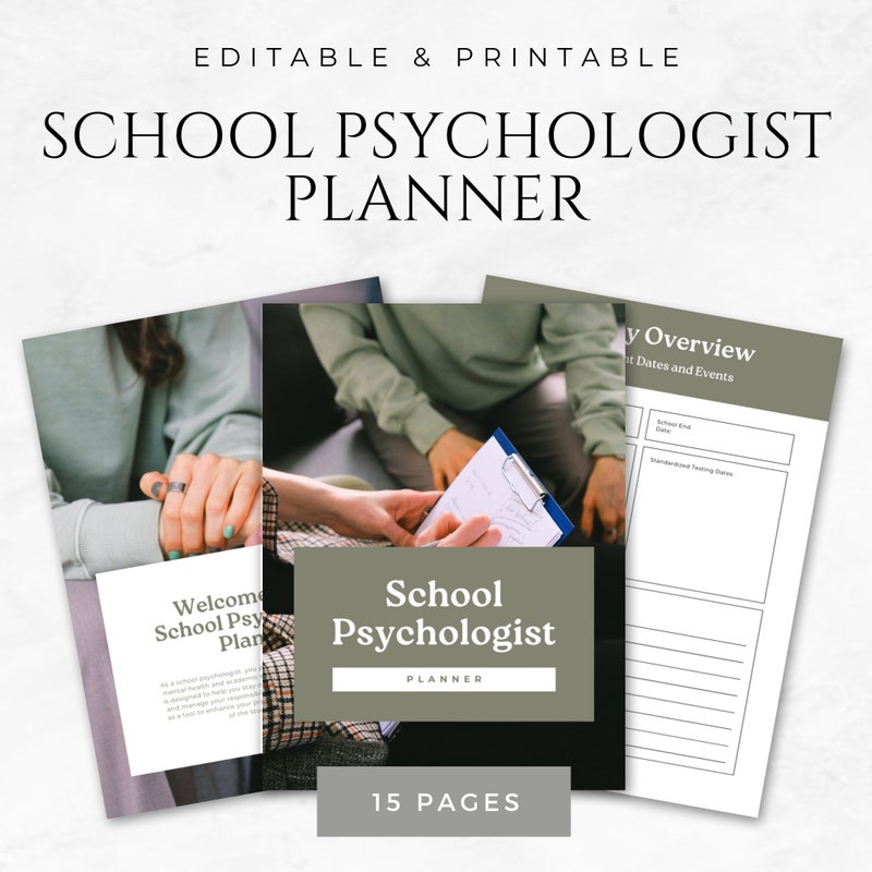School Psychologist - Etsy