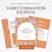 Habit Formation Journal Template Habit Tracker Productivity Journal ...