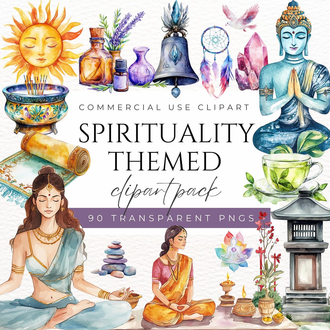 Spirituality Clipart Sacred Symbols Mystical Clipart Esoteric Clipart ...