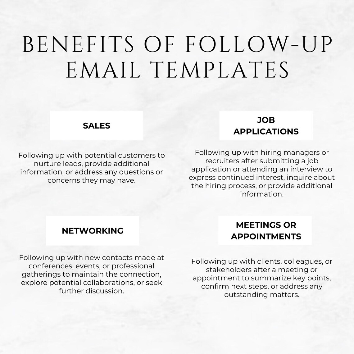Follow-up Email Templates, General Follow-up Email, Sales Follow-up ...