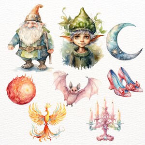 Fantasy Clipart Magical Clipart Fairy Tale Mystical Enchanted Clipart ...