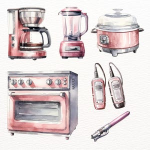 Pink Gadgets Clipart Tech Clipart Aesthetic Gadget Clipart Devices ...