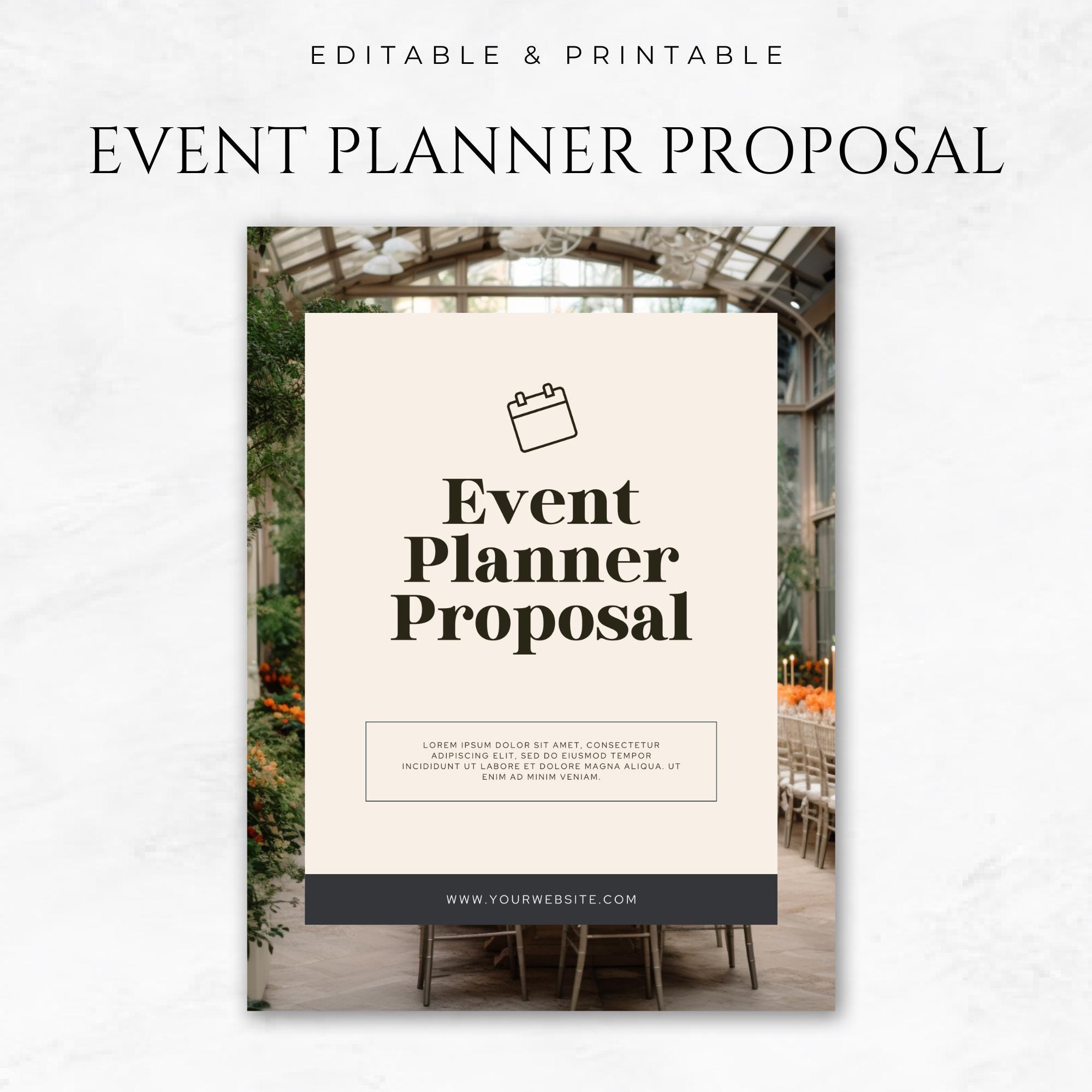 Event Planner Proposal Template Printable Event Planning Template ...