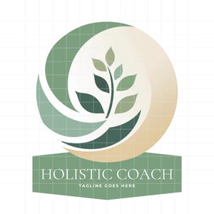 Holistic Logos Templates Canva Minimalist Logo Design Wellness Brand ...