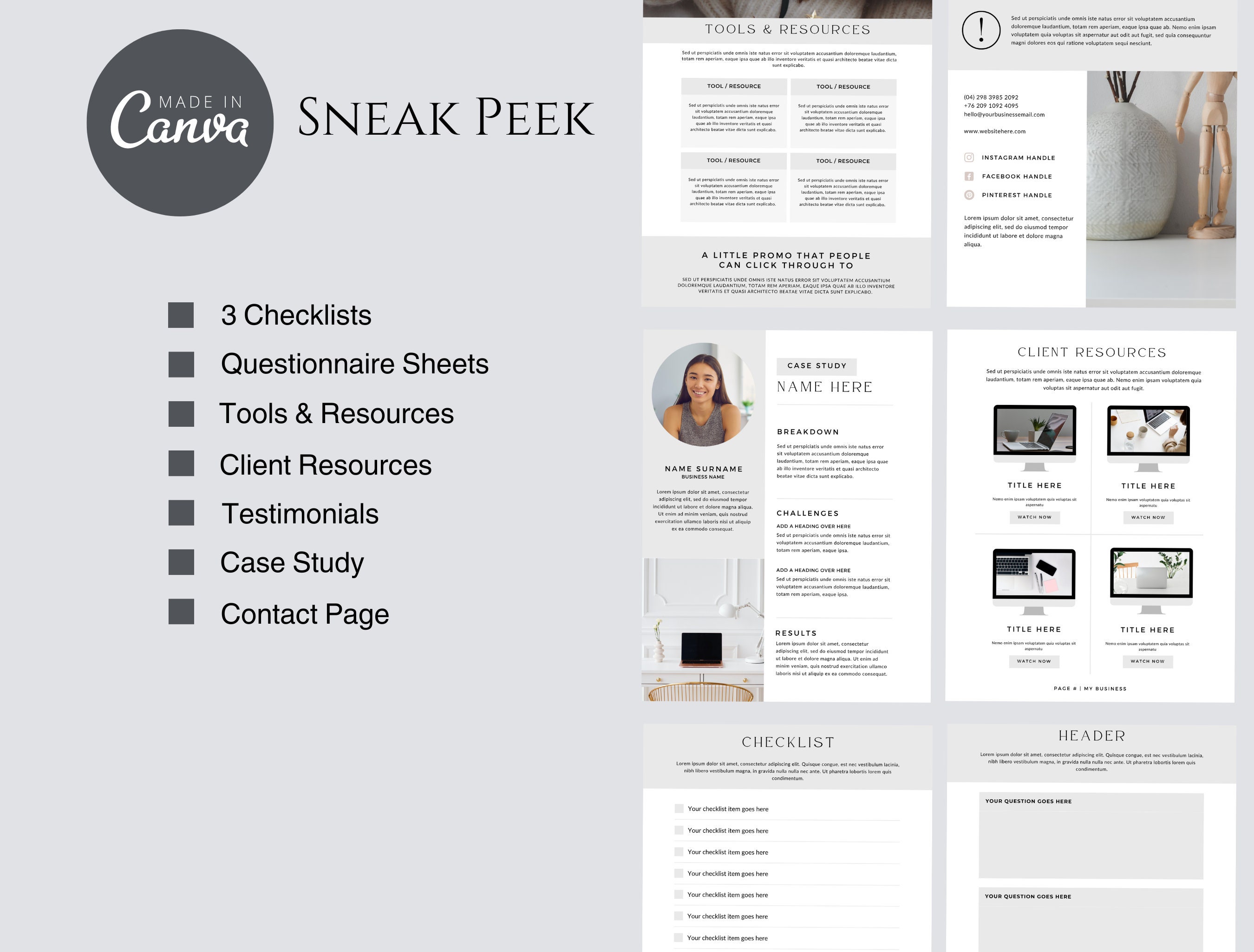 Online Course Workbook Template Canva Editable Workbook Coaching ...