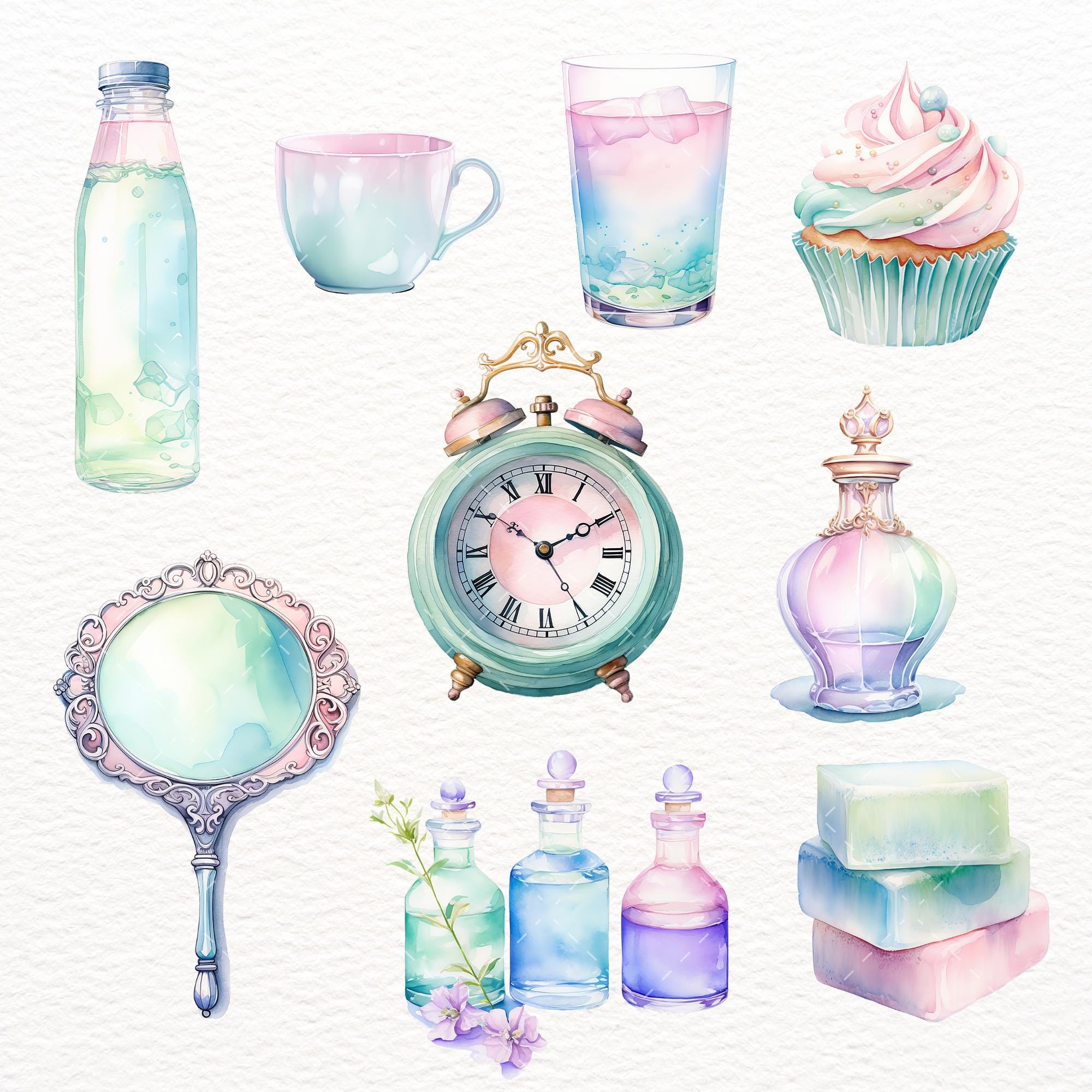 Spa Day Clipart Self-care Clipart Wellness Clipart Beauty Clipart ...