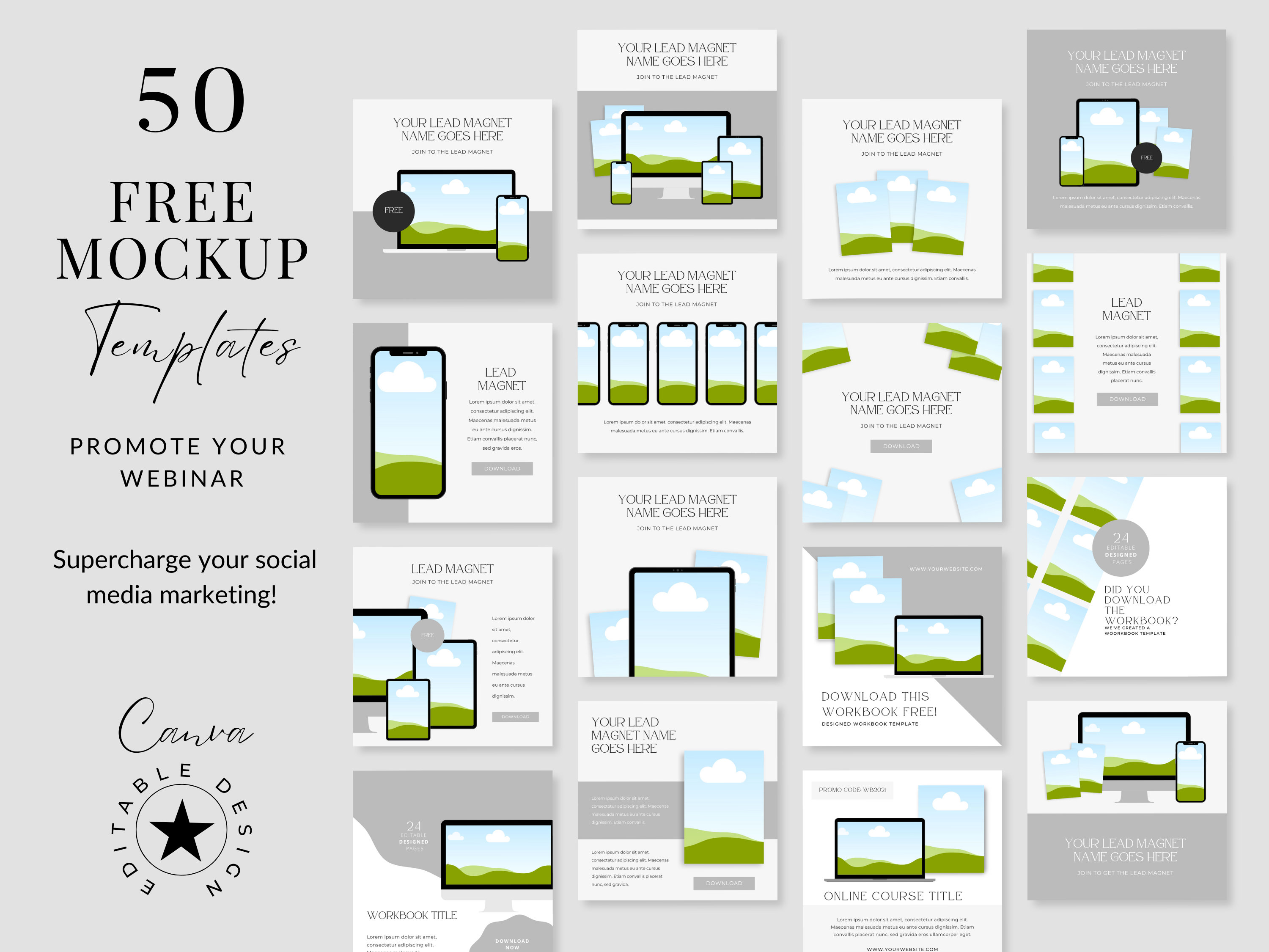 Webinar Slide Deck Template Canva Online Course Slide Deck - Etsy