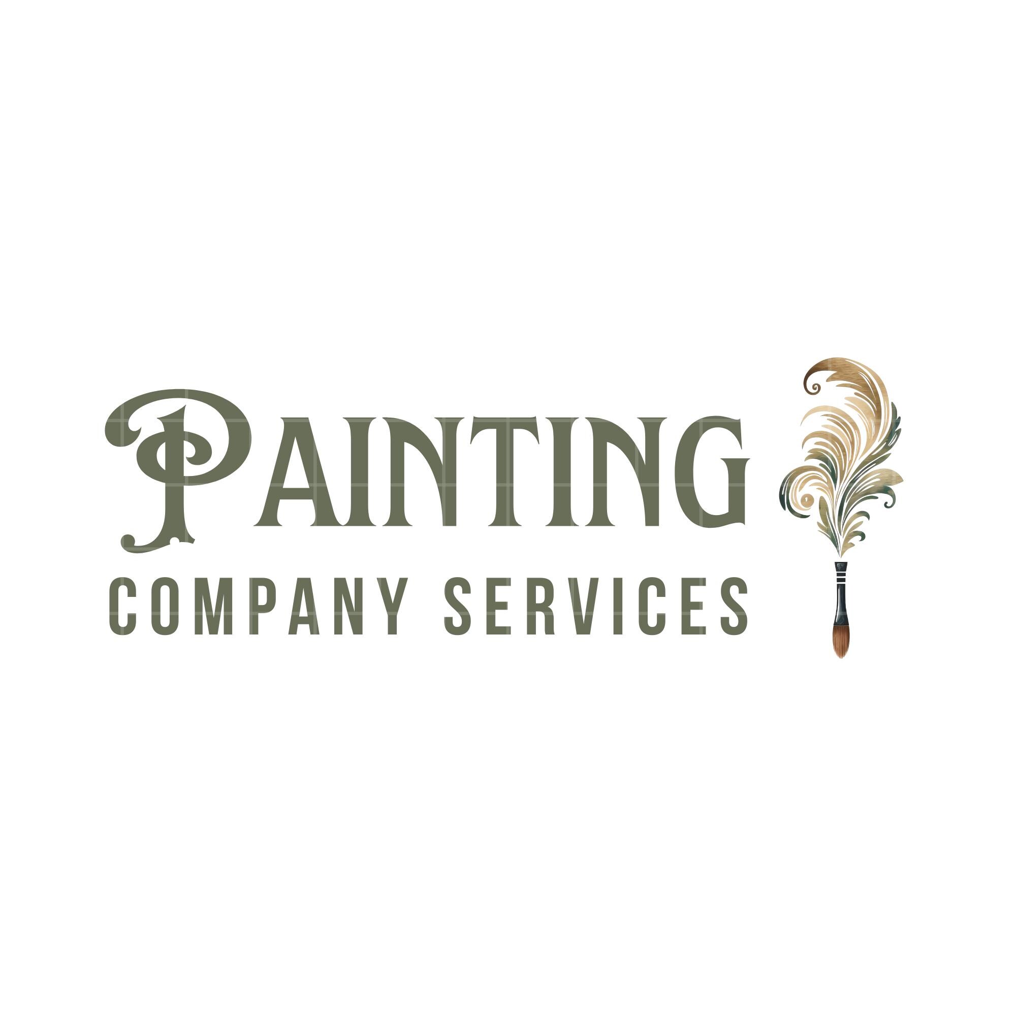 Painter Logos Template Canva Painting Business House Painter Logo for ...