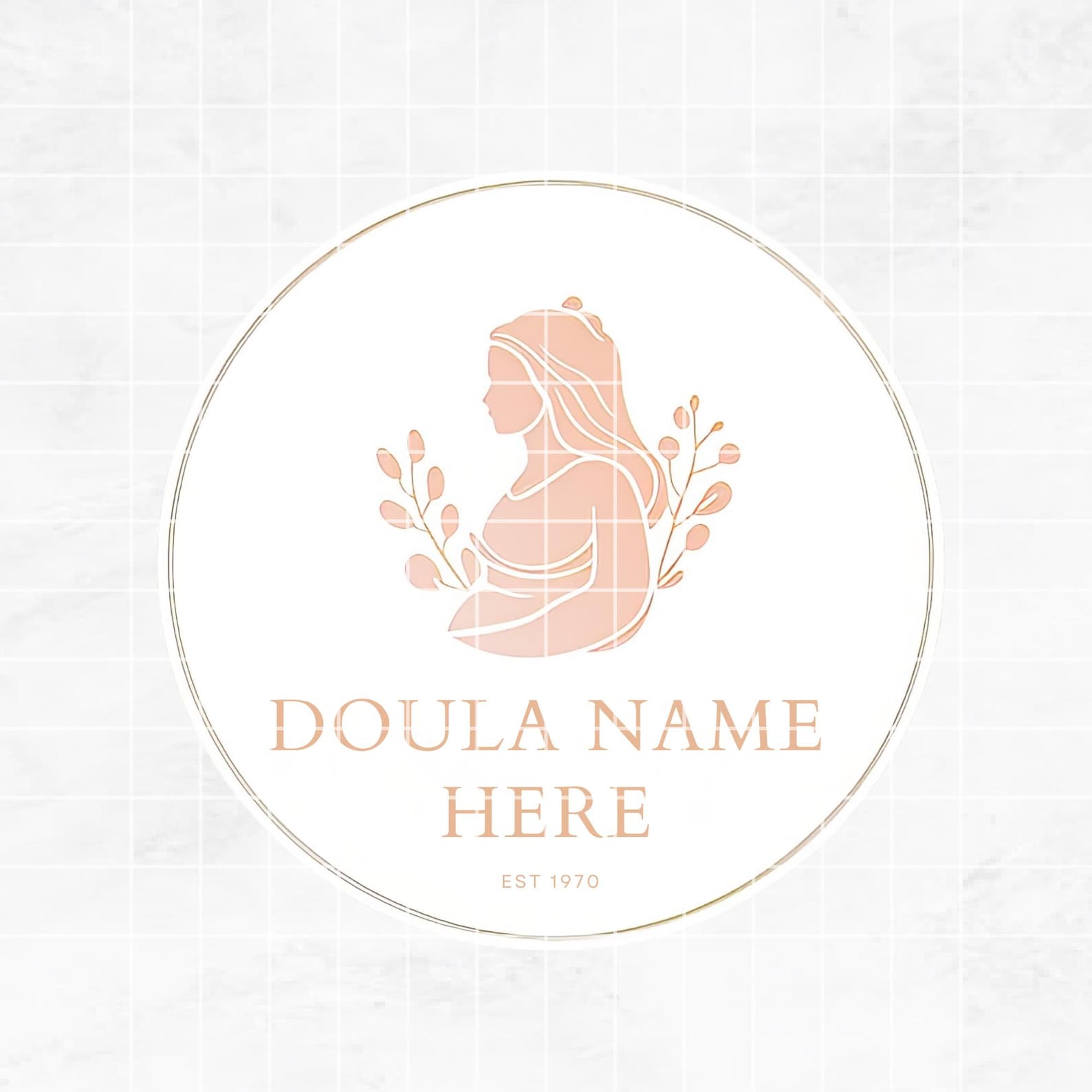 Doula Logo Design Templates Birth Worker Logo Wellness Logo Holistic ...
