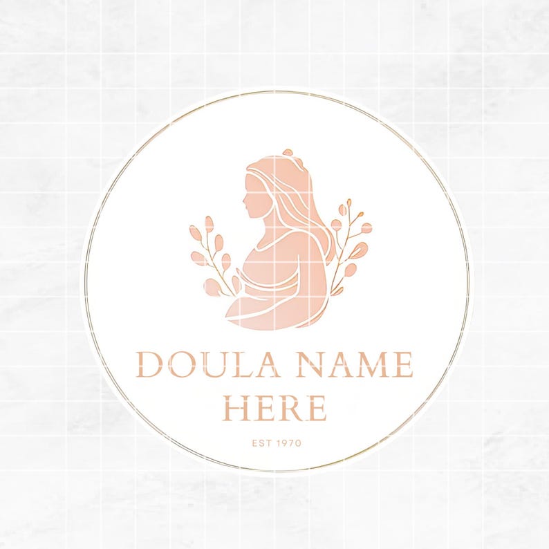 Doula Logo Design Templates Birth Worker Logo Wellness Logo Holistic ...