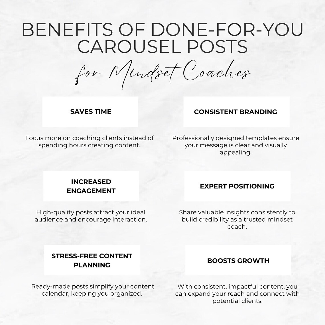 Mindset Coach Templates Social Media Carousel Posts Mindset Coaching ...