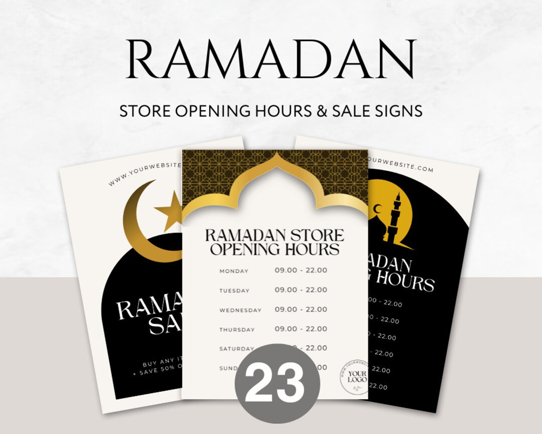 Ramadan Flyers Ramadan Sale Flyer Ramadan Store Opening Hours Ramadan ...
