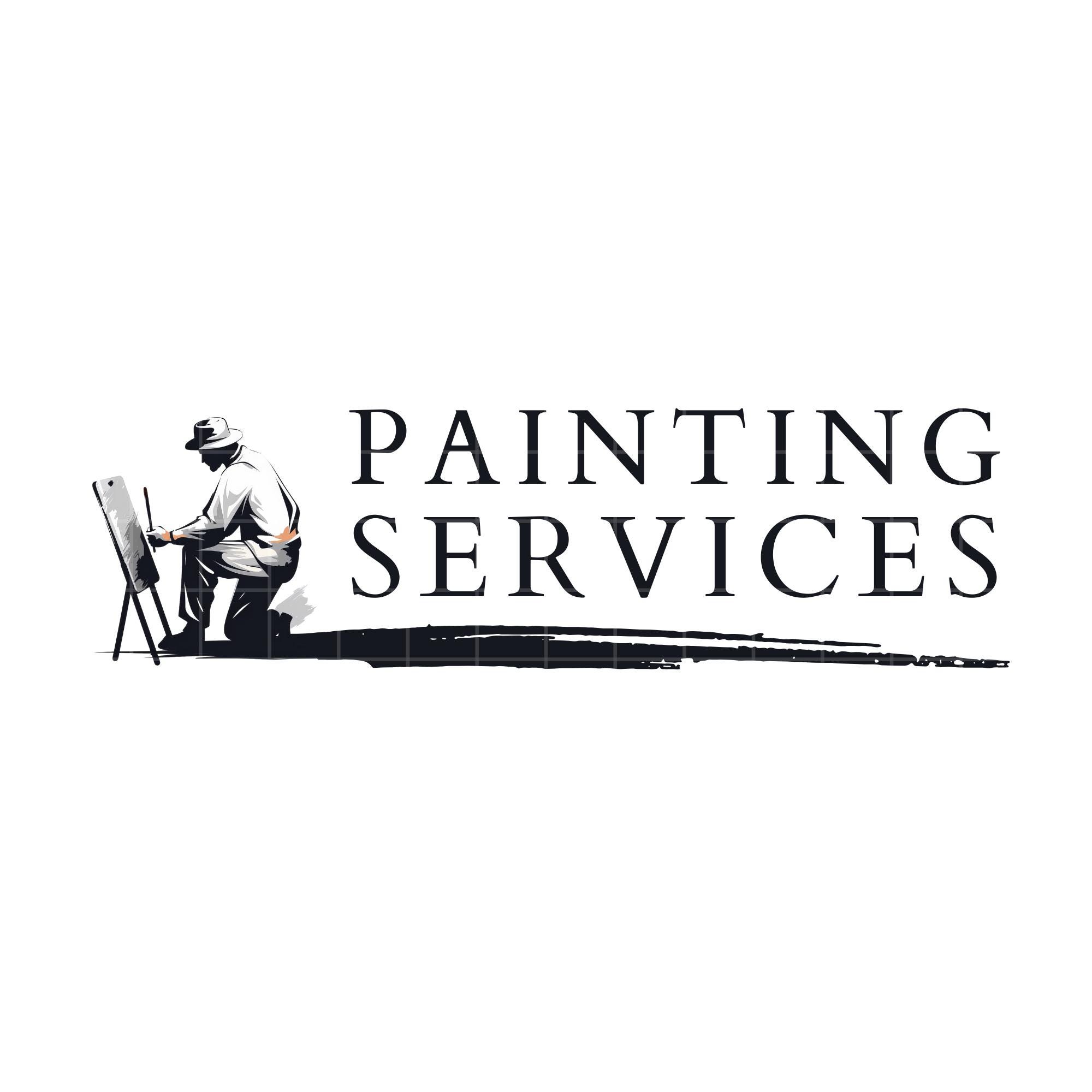 Painter Logos Template Canva Painting Business House Painter Logo for ...
