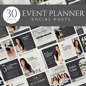 Event Planner Instagram Templates Event Planner Proposal Event Planner ...