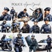 Police Clipart Watercolor Police Clip Art Police PNG Police Officer ...