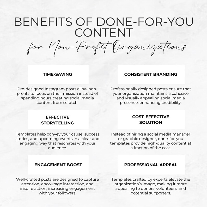 Non-profit Social Media Posts Template Instagram Templates for ...