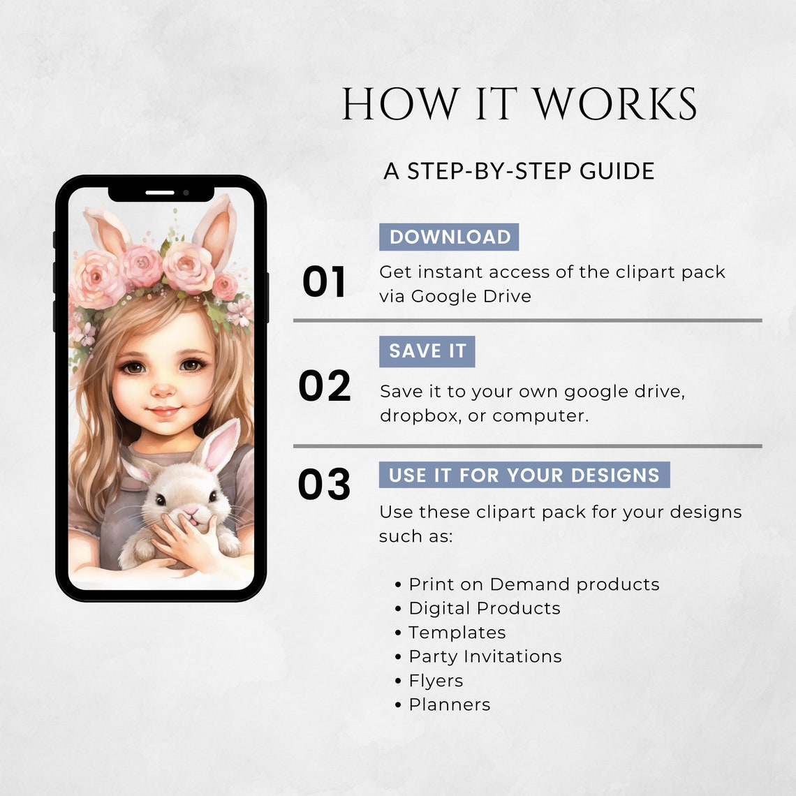 Easter Girls Clipart, Easter Clipart, Easter Clip Art, Easter Clipart ...