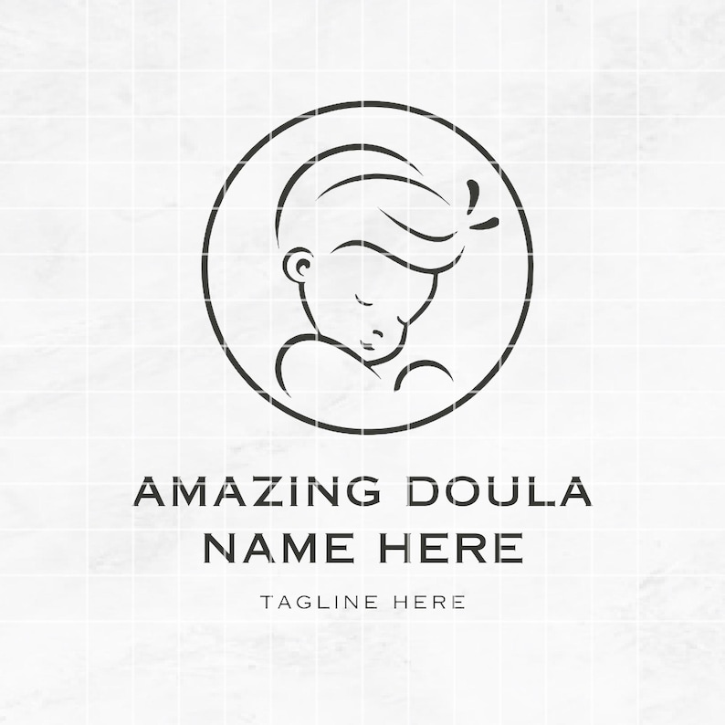 Doula Logo Design Templates Birth Worker Logo Wellness Logo Holistic ...