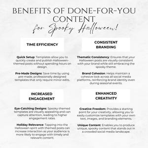 Halloween Social Media Post Template Spooky Instagram Template ...