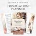 Dissertation Planner Template Printable Academic Planner Phd Planner ...