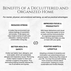 Declutter Planner Decluttering Declutter Checklist Decluttering Planner ...