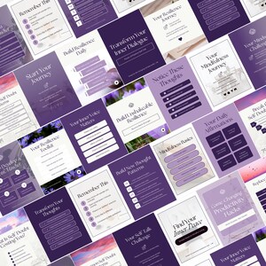 Mindset Coach Templates Social Media Carousel Posts Mindset Coaching ...