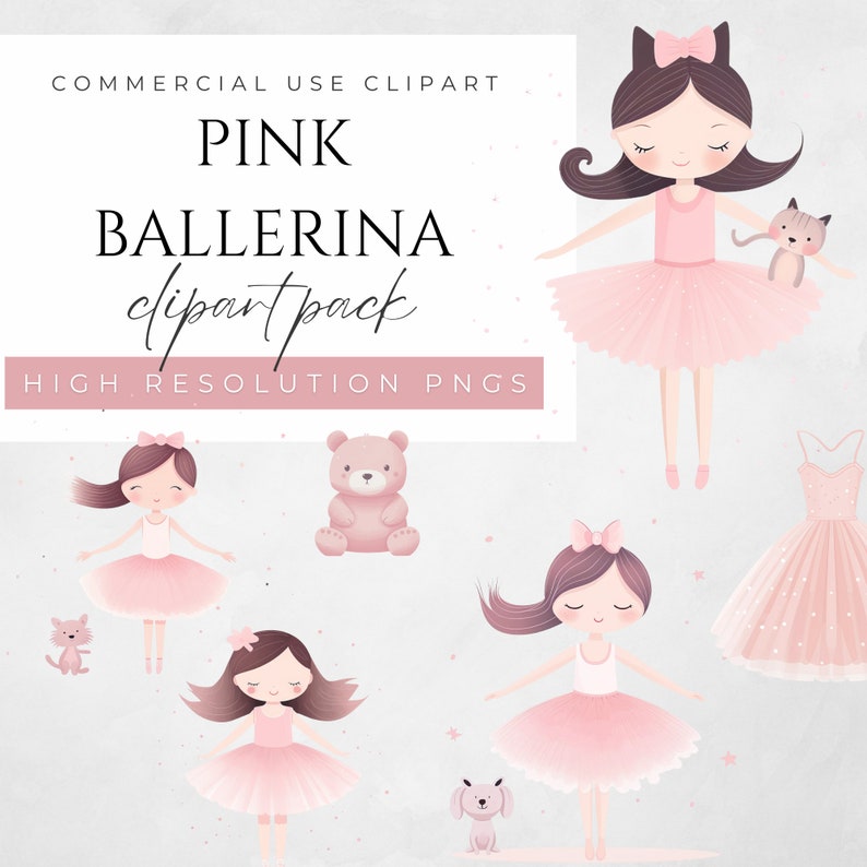 Ballerina Clipart PNG, Ballerina Clip Art, Ballerina PNG, Ballet ...