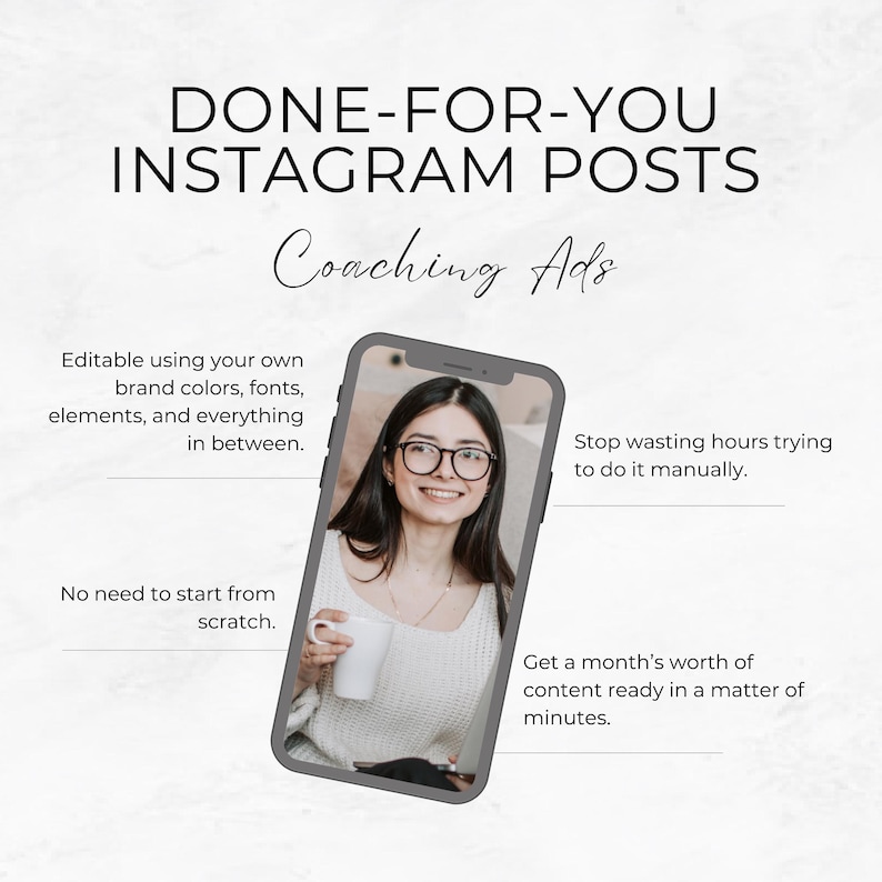 Coaching Ad Templatescoach Social Media Ads Life Coach Templates ...