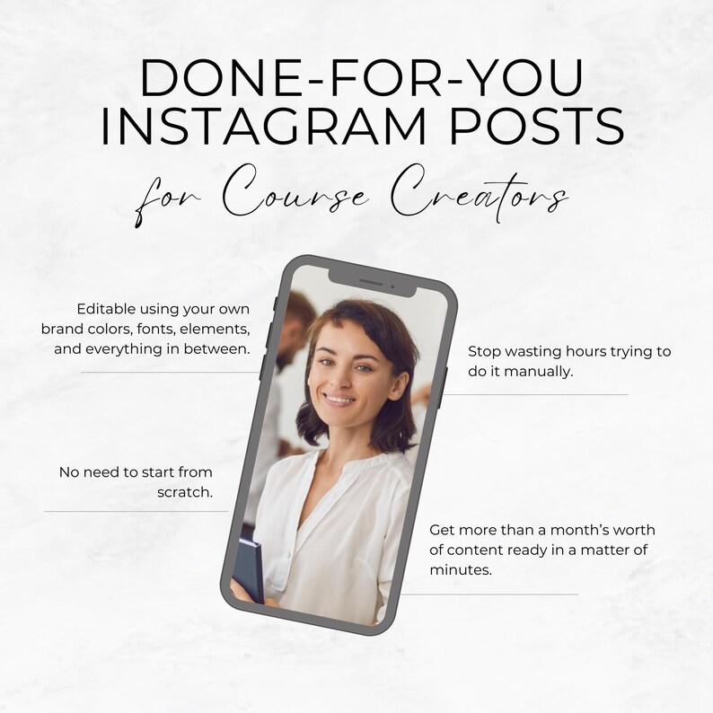 Course Creator Instagram Posts Templates Social Media Posts Online ...