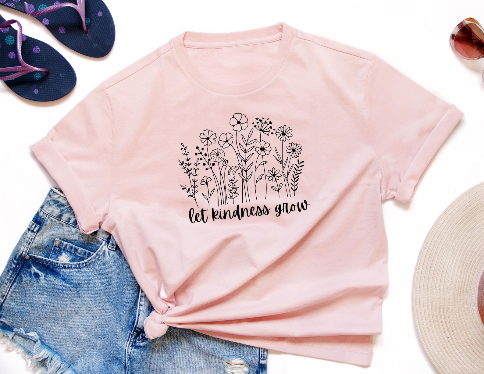 Let Kindness Grow Pink Shirt Day PNG JPG PDF Digital Download File for ...