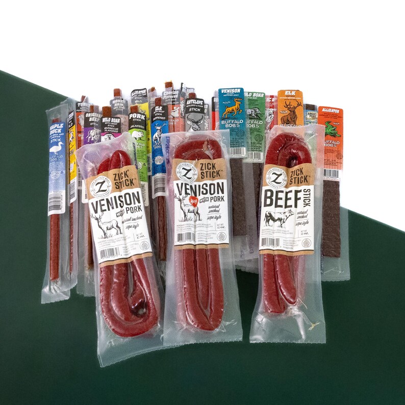 Jerky Lover's Dream: Beef and Wild Game Jerky Gift Basket - Etsy