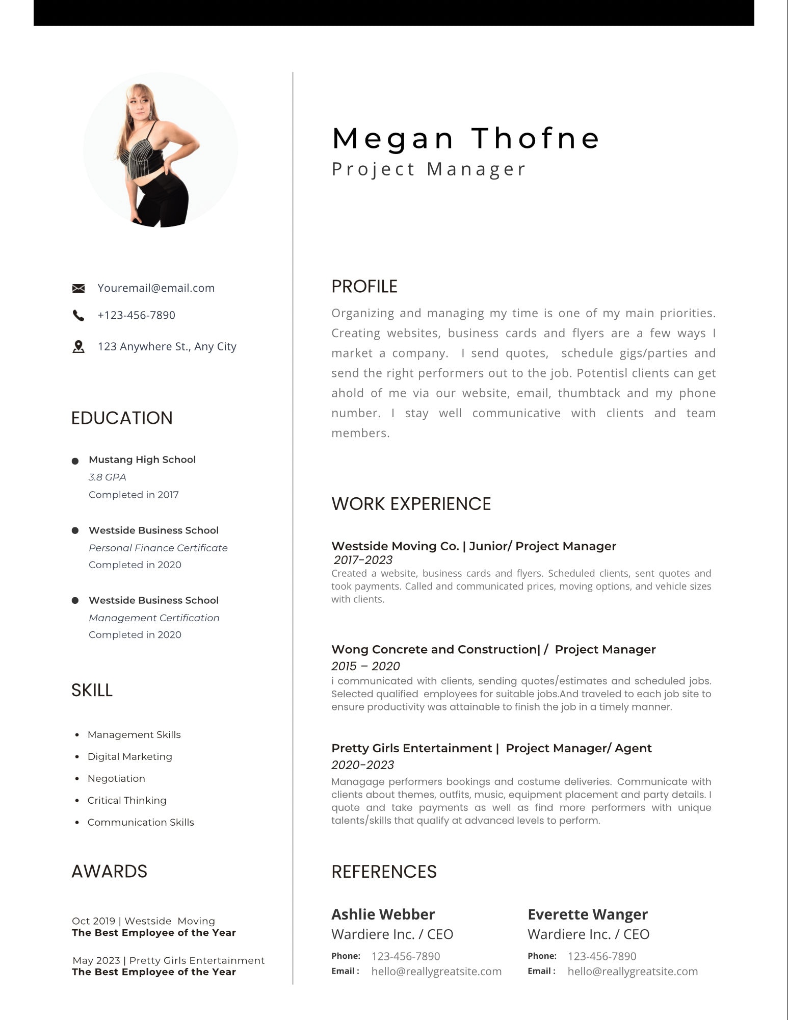 Resume Temple - Etsy