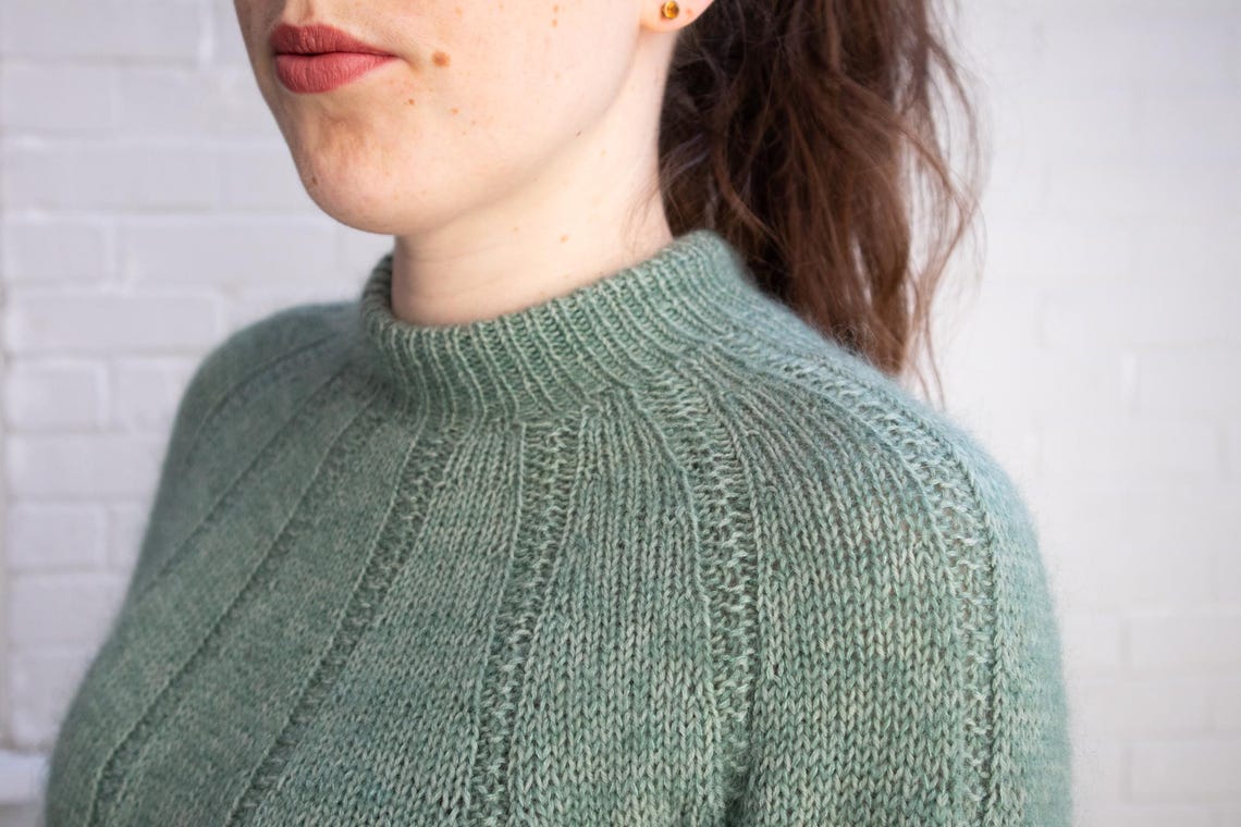 Knitting Pattern | Seamless Sweater | Sundial Sweater - Etsy