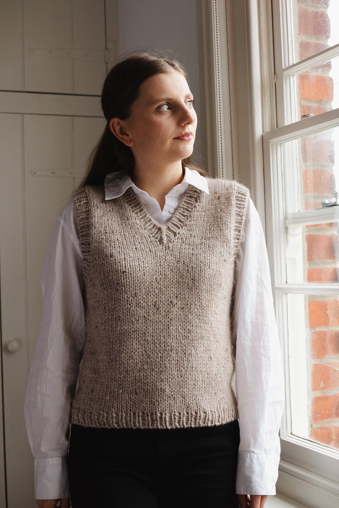 Knitting Pattern | Phase Slipover | Knit Vest | Simple Slipover - Etsy UK
