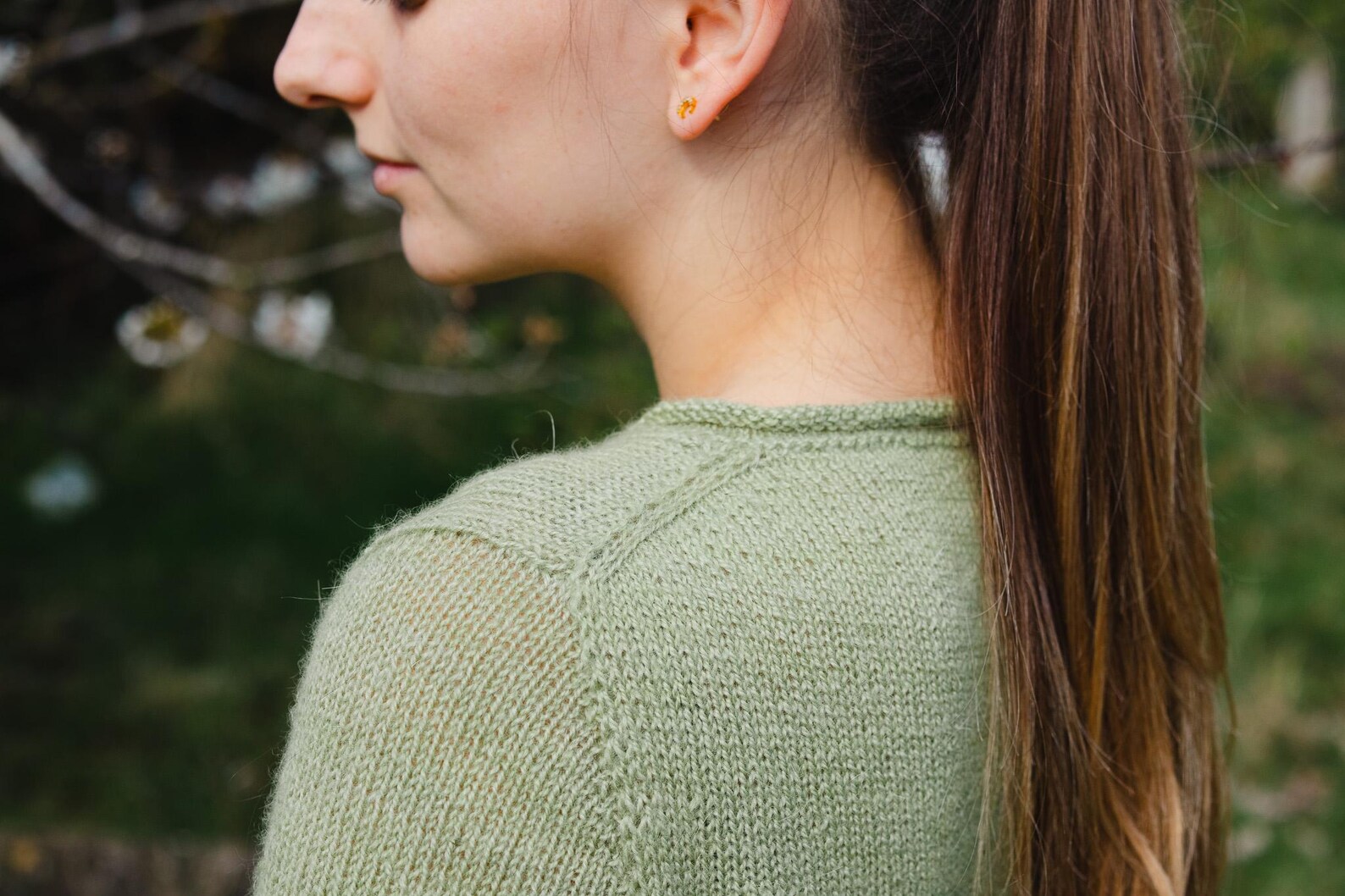 Lily Knit Top Pattern | Summer Tee (digital PDF) - Etsy