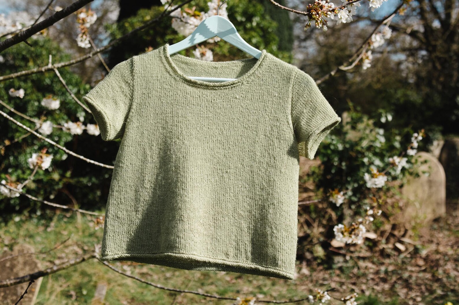 Lily Knit Top Pattern | Summer Tee (digital PDF) - Etsy