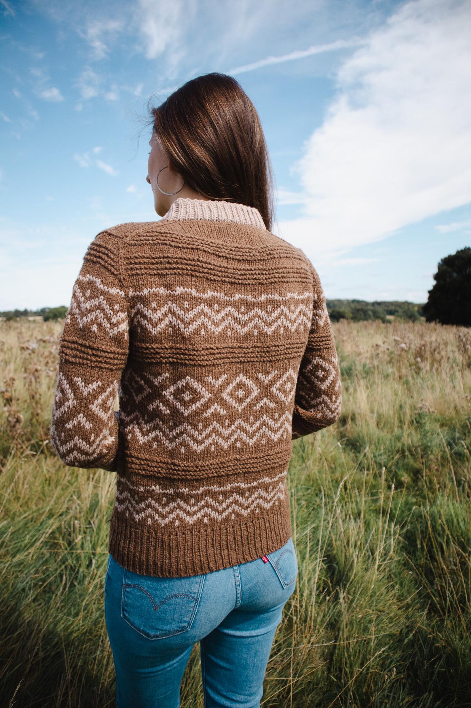 Knitting Pattern | Colourwork Sweater | Knit Sweater | Norfolk Sweater - Etsy