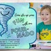 Four-nado 4th Birthday Photo Invite (blue/green) - Fournado Party ...