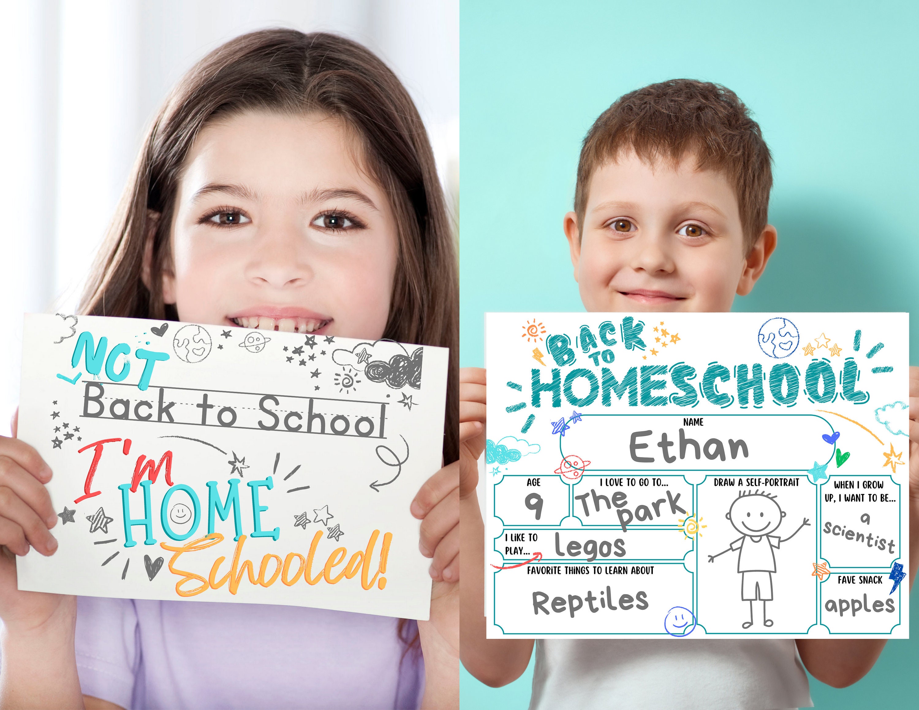 Back to Homeschool Sign - Not Back to School - Printable First Day of ...