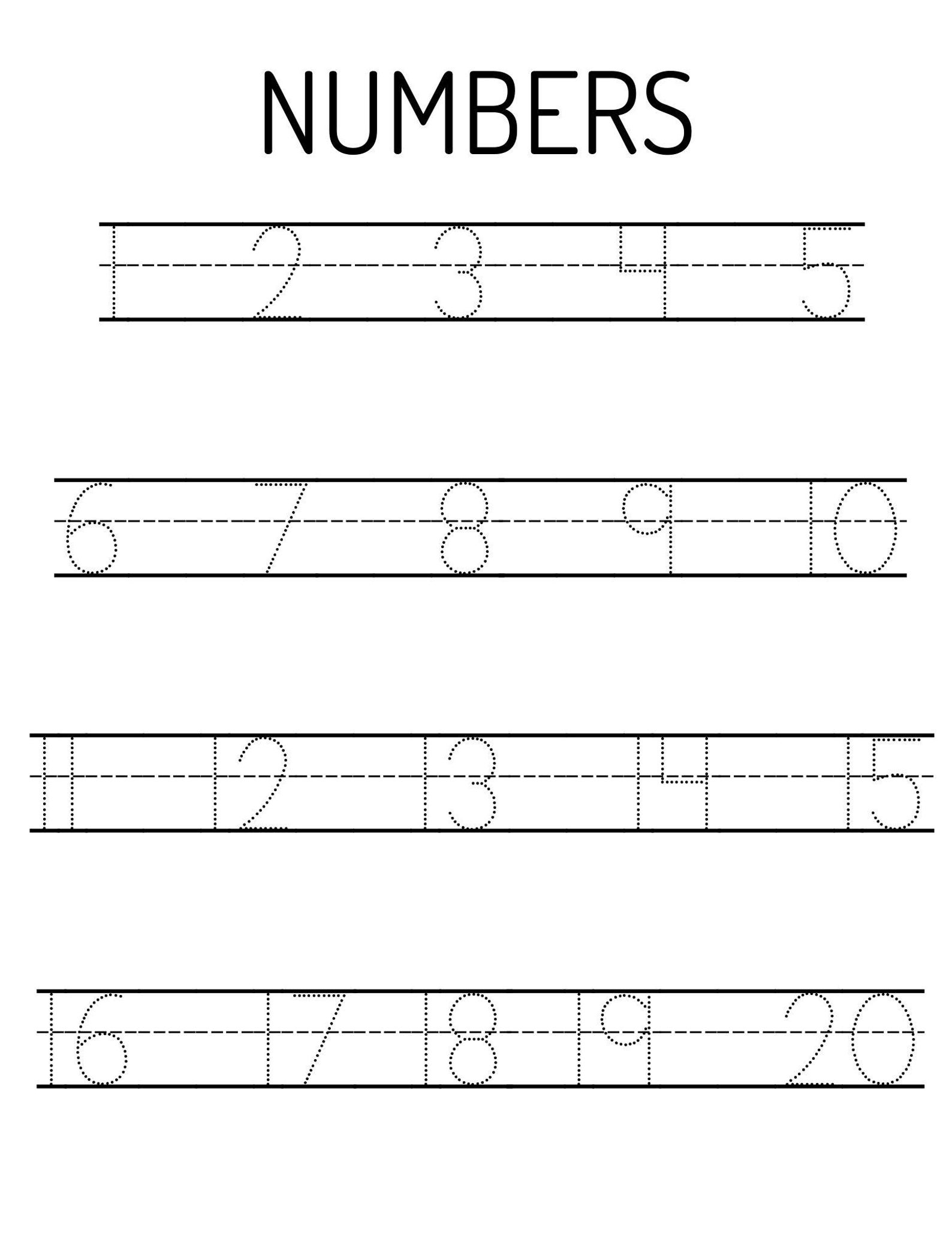 DIGITAL PRINT - Alphabet & Numbers Poster - Black and White/color ...