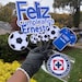 Cruz Azul Soccer Birthday Cake Topper | Personalized Soccer Party ...